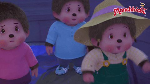 Happy Animation GIF by Monchhichi - Find & Share on GIPHY