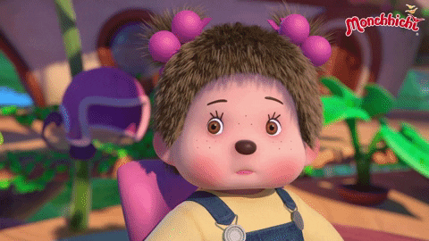Reaction GIF by MONCHHICHI - Find & Share on GIPHY
