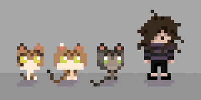 Cat Pixel GIF - Find & Share on GIPHY