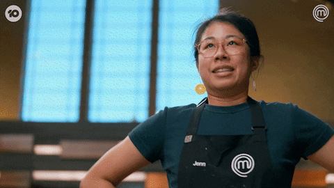 Stressed Jenn GIF by MasterChefAU - Find & Share on GIPHY