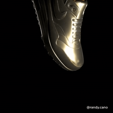 Gold-nike-shoe GIFs - Get the best GIF on GIPHY