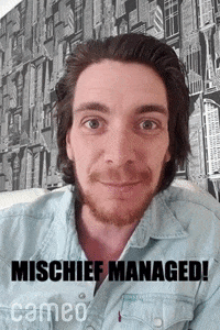 Mischief Managed Gif