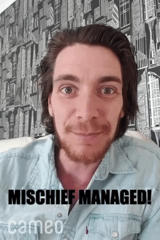 Mischief Managed GIFs - Get the best GIF on GIPHY