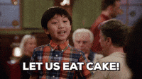 Eating Birthday Cake Gif