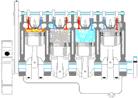 4 Stroke Engine Gif