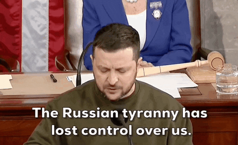 18 GIFs From Ukrainian Pres. Zelensky's Address to Congress by GIPHY ...
