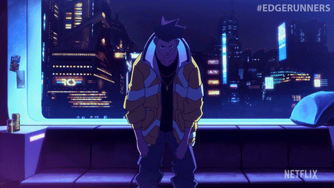 Netflix David GIF by Cyberpunk: Edgerunners - Find & Share on GIPHY