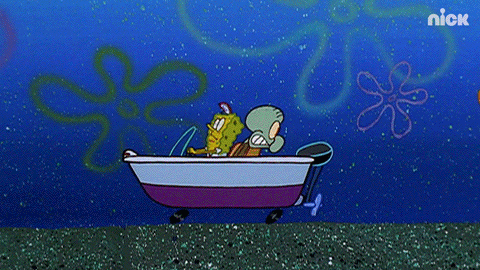 Spongebob Boating School Gif