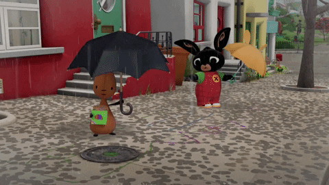 Rain Raining GIF by Bing Bunny - Find & Share on GIPHY