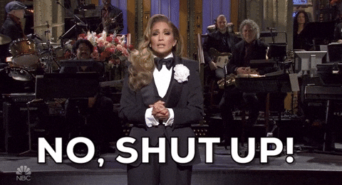 No Shut Up GIFs - Get the best GIF on GIPHY