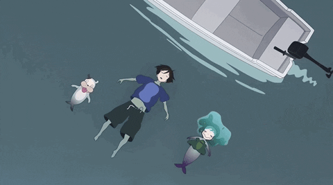 Floating Masaaki Yuasa GIF by All The Anime — Anime Limited - Find ...