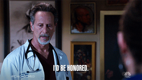 Id Be Honored GIF by One Chicago - Find & Share on GIPHY