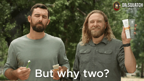 Natural Toothpaste for Men by DrSquatch | GIPHY