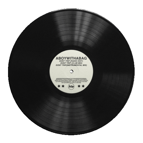 Vinyl Record Sticker by aboywithabag for iOS & Android | GIPHY