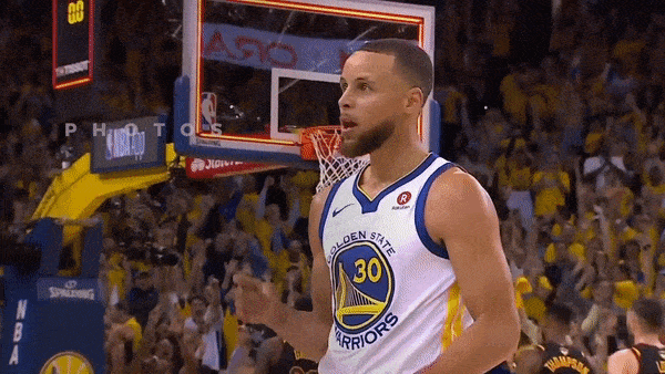 Gif Animado De Stephen Curry Steph Curry's 5 1st Quarter 3 Pointers On