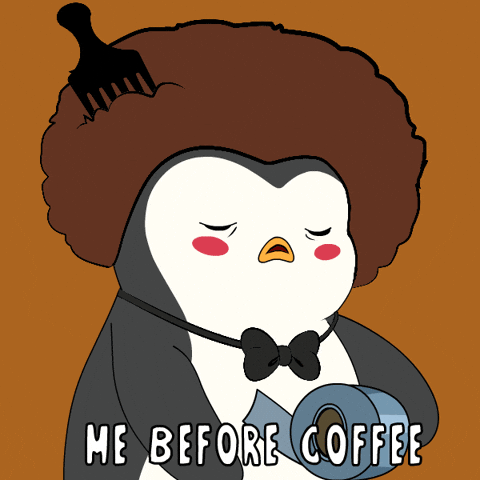 Tired Tuesday Morning GIF by Pudgy Penguins - Find & Share on GIPHY