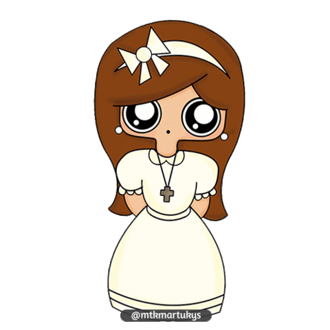 Primera Comunion Sticker by mtkmartukys for iOS & Android | GIPHY