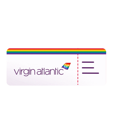 Manchester Airport Pride Sticker by Virgin Atlantic for iOS & Android ...