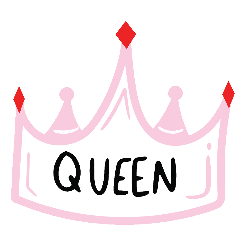 The Best Queen Sticker by Halie Jost Illustration for iOS & Android | GIPHY