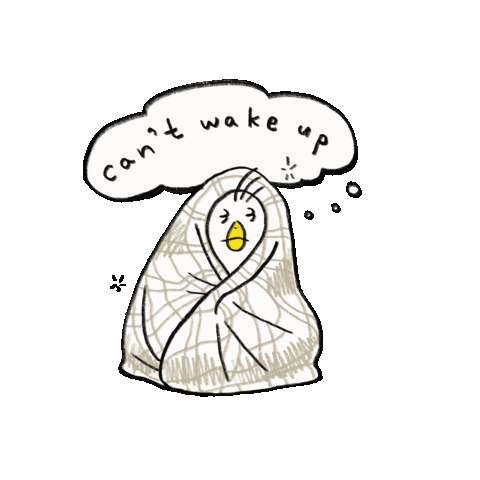 Sleepy Morning Sticker for iOS & Android | GIPHY