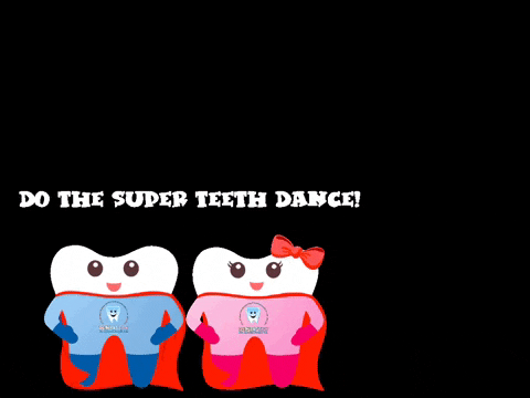 Dancing Teeth GIFs - Get the best GIF on GIPHY