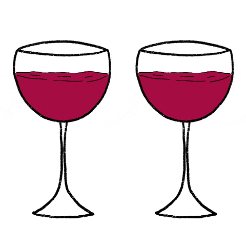 Glass Of White Wine GIFs - Get the best GIF on GIPHY