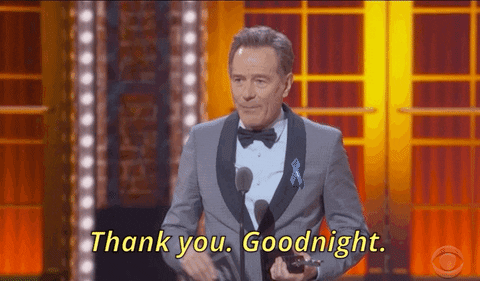 Bryan Cranston Thank You GIF by Tony Awards - Find & Share on GIPHY