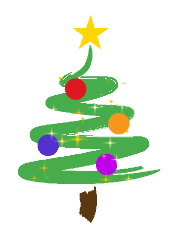 Christmas Tree Sticker by Der Wein-Bischoff for iOS & Android | GIPHY