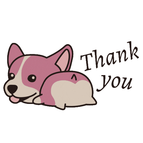 Dogs Thank You Sticker by Collectively Social for iOS & Android | GIPHY