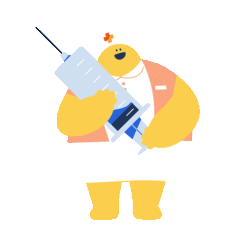 Nurse Injection Sticker by SimpleInfo for iOS & Android | GIPHY