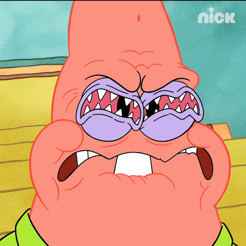 Patrick Shocked Face Meme
