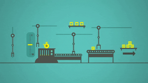 Production Line Animation