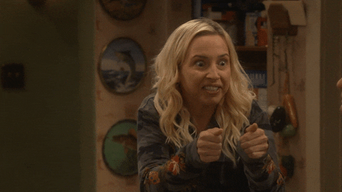 Hands Up Becky GIF by ABC Network - Find & Share on GIPHY