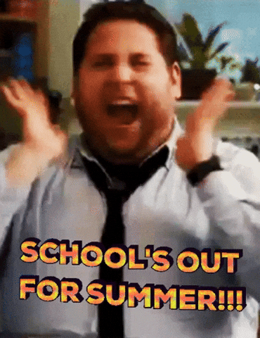 Schools Out For Summer GIFs - Find & Share on GIPHY