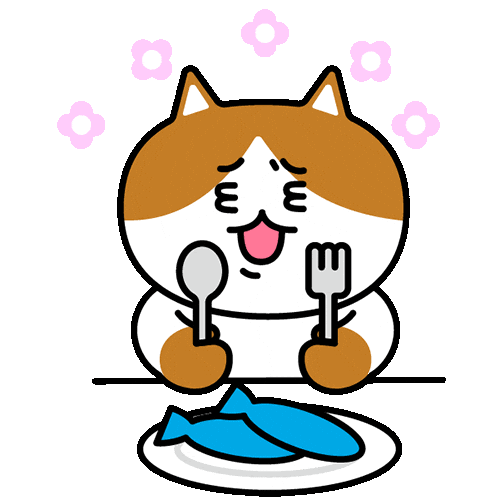 Hungry Cat Sticker by 궁디팡팡 캣페스타 for iOS & Android | GIPHY