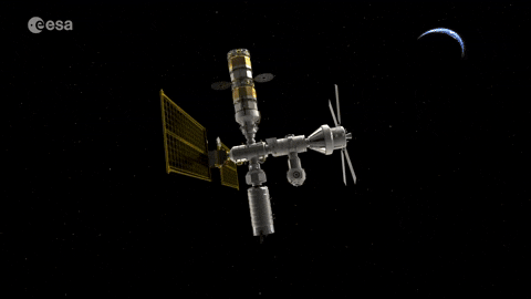 Gif It S A Space Station