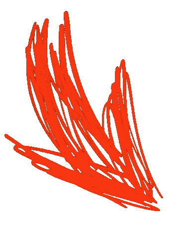 Look At This Red Arrow Sticker for iOS & Android | GIPHY