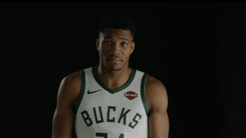 Giannis Antetokounmpo Yes GIF by Milwaukee Bucks - Find & Share on GIPHY