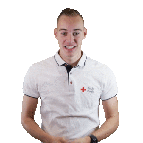 Red Cross Thumbs Up Sticker by Rode Kruis Nederland for iOS & Android ...