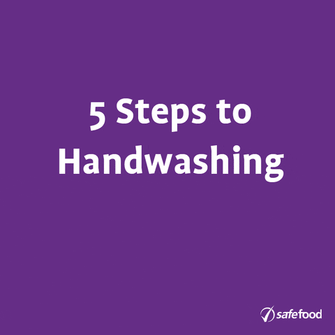 Hand Washing Steps GIFs - Get the best GIF on GIPHY