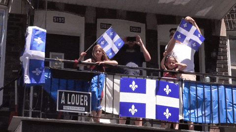 Quebec Flag Gif