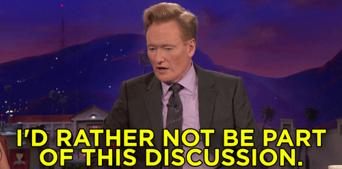 Id-rather-not-be-part-of-this-discussion GIFs - Get the best GIF on GIPHY
