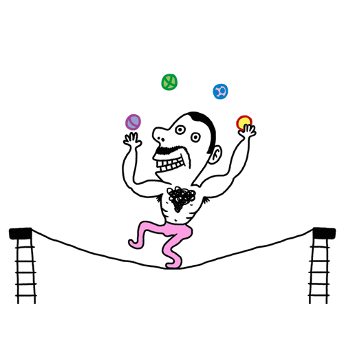 Balancing Act Circus GIF - Find & Share on GIPHY