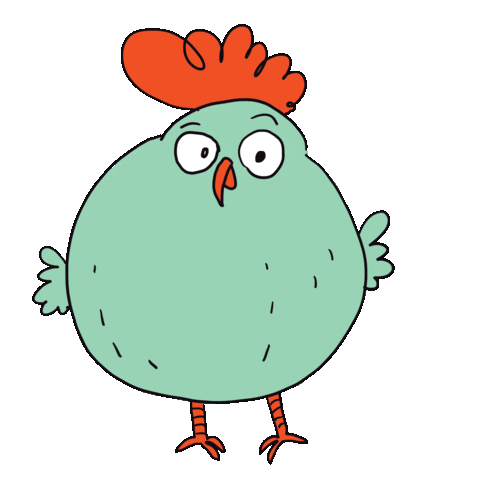 Chicken Hen Sticker for iOS & Android | GIPHY
