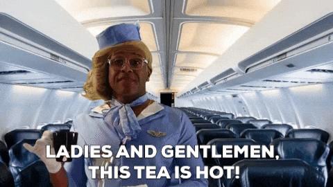 Flying Hot Tea GIF by Robert E Blackmon - Find & Share on GIPHY