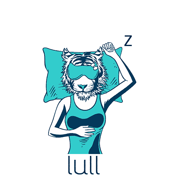 Sleep Sleeping Sticker by Lull for iOS & Android | GIPHY