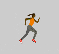 Girl Walking Gif