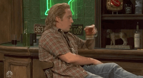 Beck Bennett Drinking GIF by Saturday Night Live - Find & Share on GIPHY