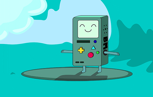 Adventure Time Beemo Gifs