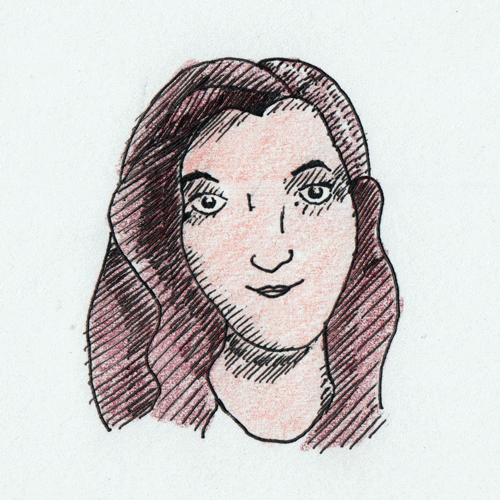 Illustration Portrait GIF by Andy Gottschalk - Find & Share on GIPHY